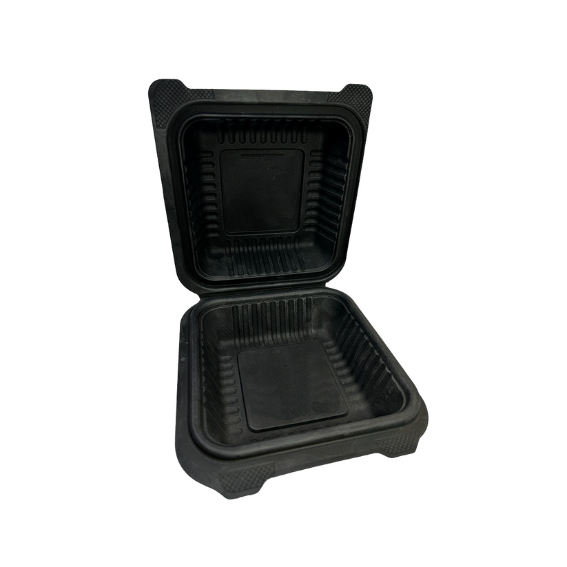 Bisagra Fecula de Maiz 6x6" Negra, 500 Piezas. – Blipack